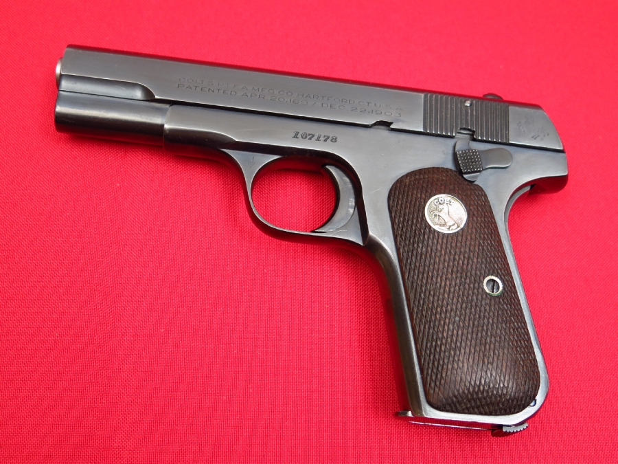 Colt 1908 Pocket Hammerless .380 Acp...Type Iii, Mfd 1931...Good Shape ...