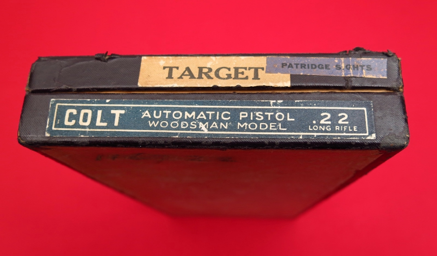 Colt Woodsman Target Pre-War Original Box Only, 1931-1945...Nice Shape ...