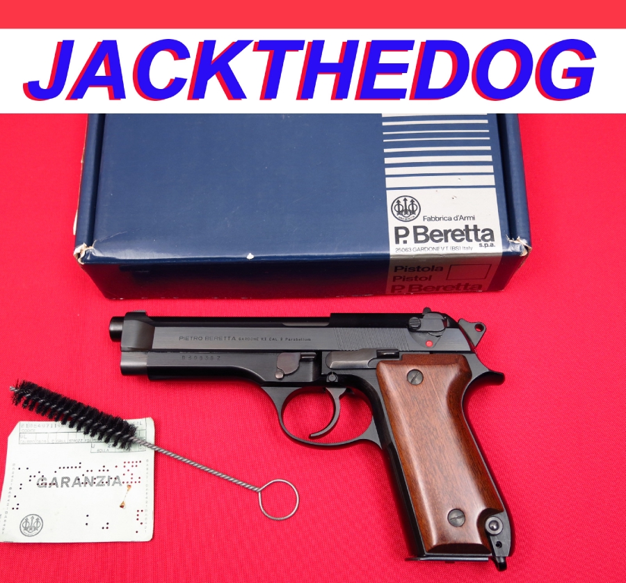 Beretta Model 92s 9mm Early Model 92, Mfd 1981...Brand New, Never Fired ...