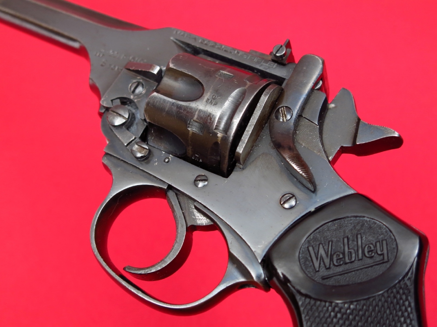 Webley & Scott Mark Iv .22lr Break-Top Target Revolver, Matching...1950 ...