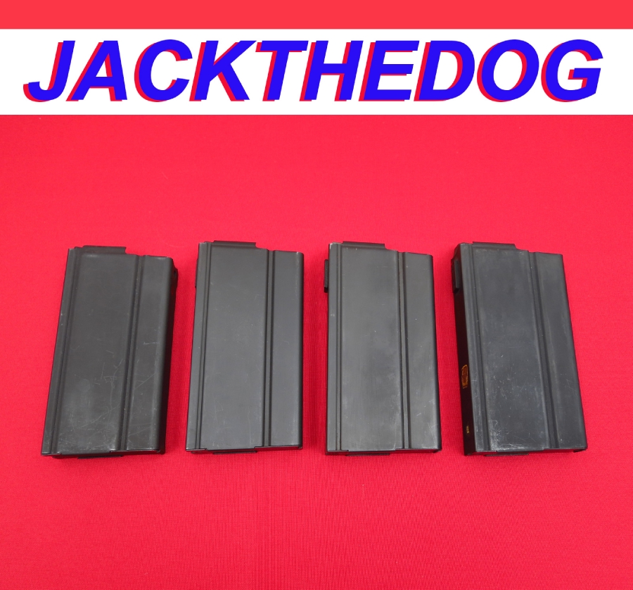 U.S.G.I. M14 / M1a Magazines Four 20-Round Pre-Ban Military Contract ...