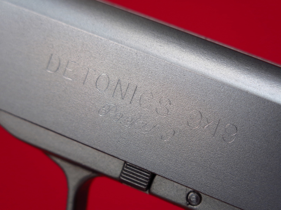 Detonics Pocket 9 Stainless 9mm Double Action...As New In Box...No ...