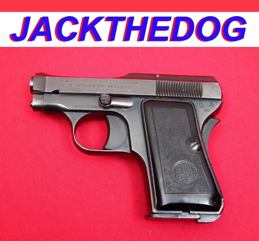 Beretta Model 418 .25 Acp Matching...Excellent Condition...Mfd 1950, C ...