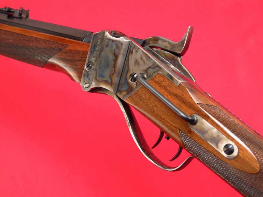Pedersoli 1874 Sharps Quigley .45-70...Gorgeous Gun, As New...No Resv ...