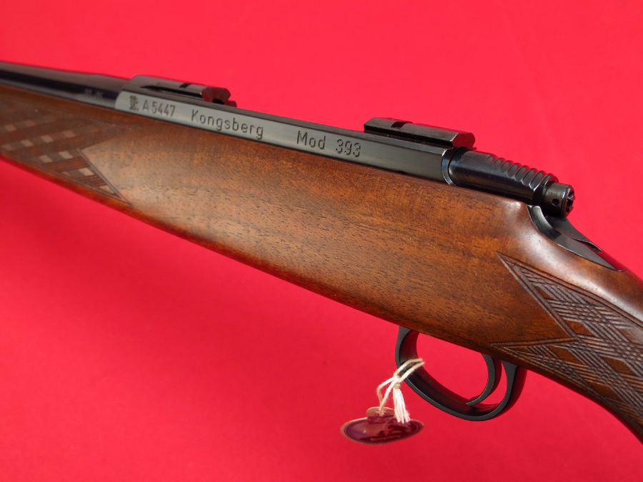 Kongsberg 393 De Luxe .30-06 Unusual High Quality Norwegian Rifle As ...