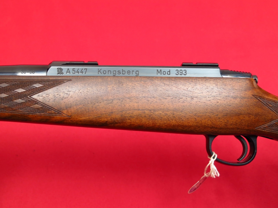 Kongsberg 393 De Luxe .30-06 Unusual High Quality Norwegian Rifle As ...
