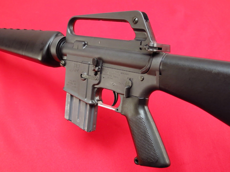 Colt Ar-15 Model Sp1 .223 Slab-Side, Triangle Guard, Lug...Pre-Ban, Mfd ...