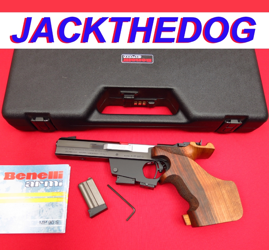 Benelli Mp90s 'World Cup' .22 Lr Precision Target Pistol...Excellent In ...