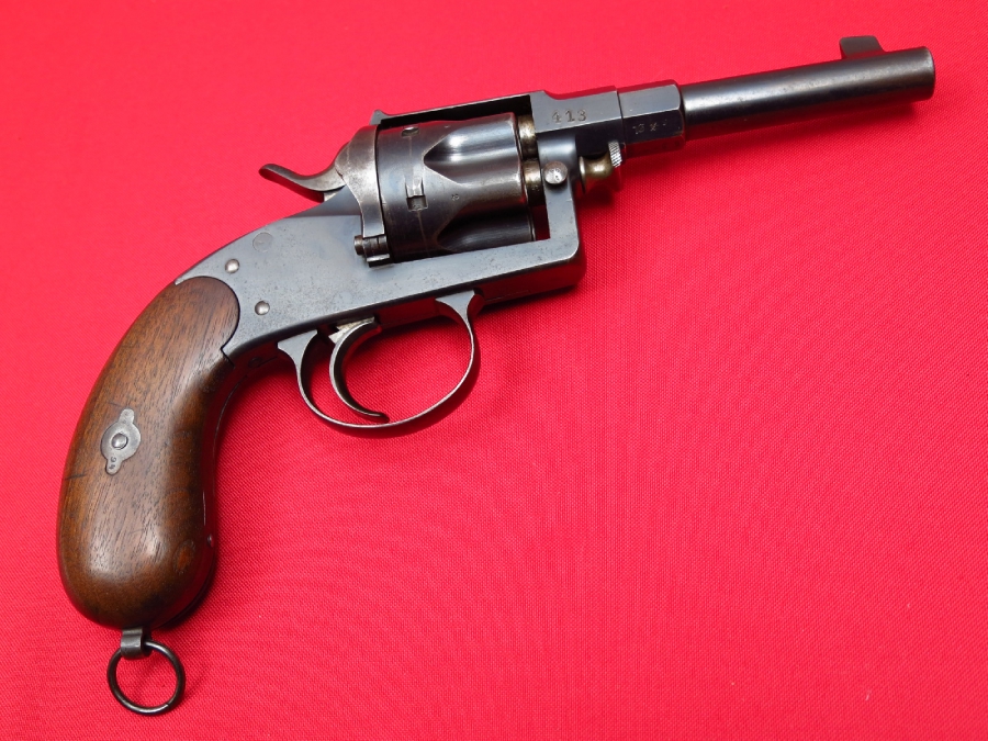 German / Erfurt Model 1883 Reichsrevolver...All Matching...Mfd 1896, No ...