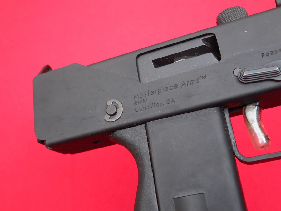 Masterpiece Arms Mpa930 9mm `Mini-Mac`...Unfired W/ 30rd Mag...No Resv ...