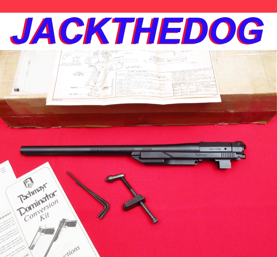 Pachmayr Dominator Kit...Shoot .223 Remington On Your Colt 1911 Frame ...