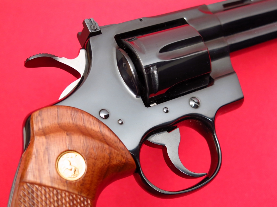 Colt Python .357 Magnum 8-Inch, Royal Blue...1-Owner, Unfired In Box ...