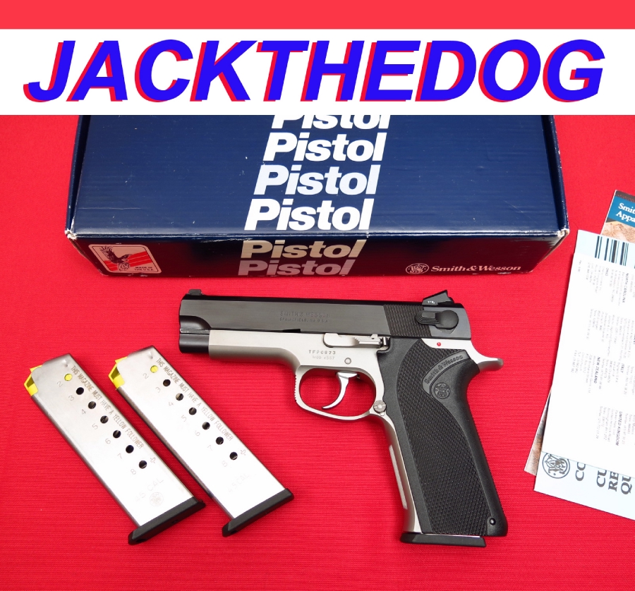 Smith & Wesson Model 4567-Ns .45 Acp...Scarce Pistol, Only 1236 Made ...