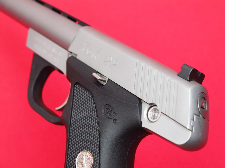 Colt 'Colt 22' (Aka Cadet) .22 Lr...4-1/2" V-R Bbl, Stainless...+1 Oz ...