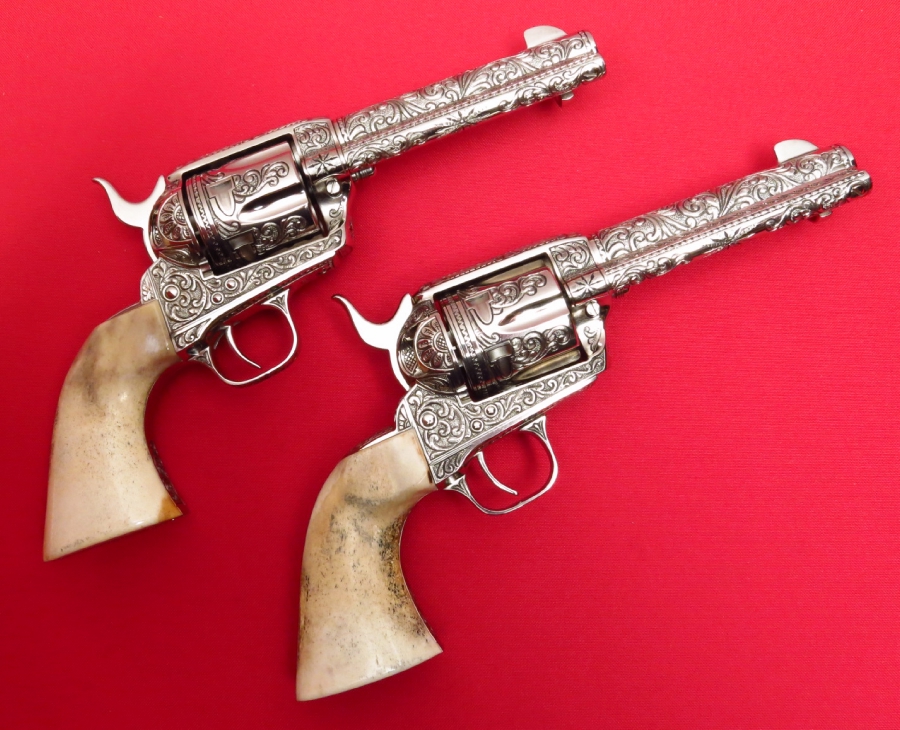 Bob Munden'S Own Colt Saa'S Full Race/Engraved/Consecutive .45`S ...