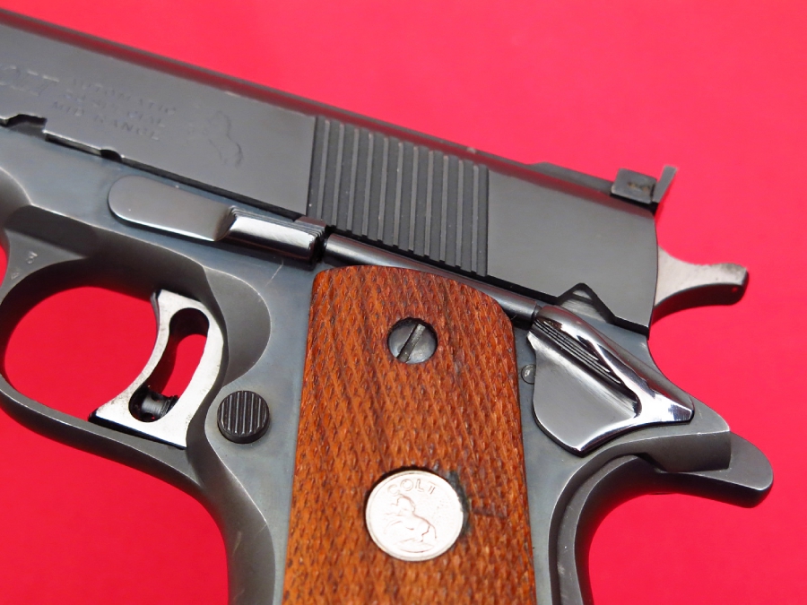 Colt National Match Mk Iii .38 Special Mid-Range...Mfd 1970...No Reserve For Sale at GunAuction ...