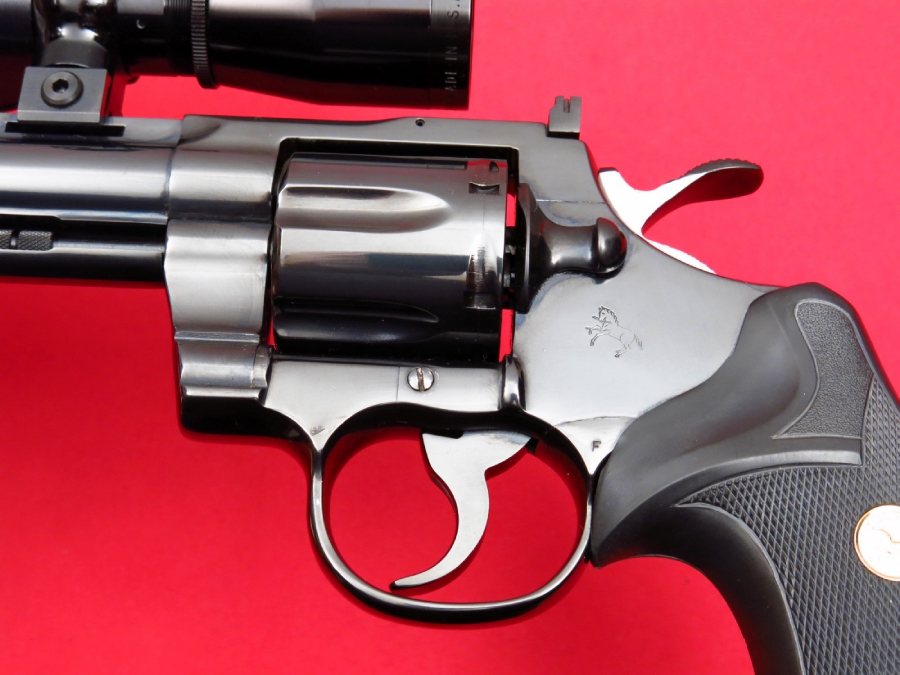 Colt Python Hunter .357 Mag 8" Scoped...As New In Case + Holster...No ...