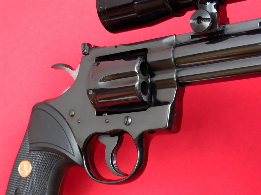 Colt Python Hunter .357 Mag 8" Scoped...As New In Case + Holster...No ...