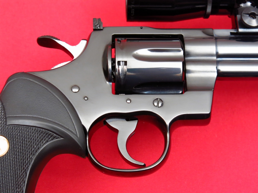 Colt Python Hunter .357 Mag 8" Scoped...As New In Case + Holster...No ...