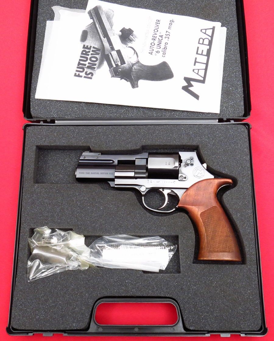 Mateba 6 Unica .357 Magnum `Auto-Revolver`...Quite Unusual & Scarce ...