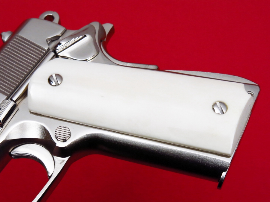 Colt Combat Commander Series 70 Steel Frame...Bright Nickel...Gorgeous ...