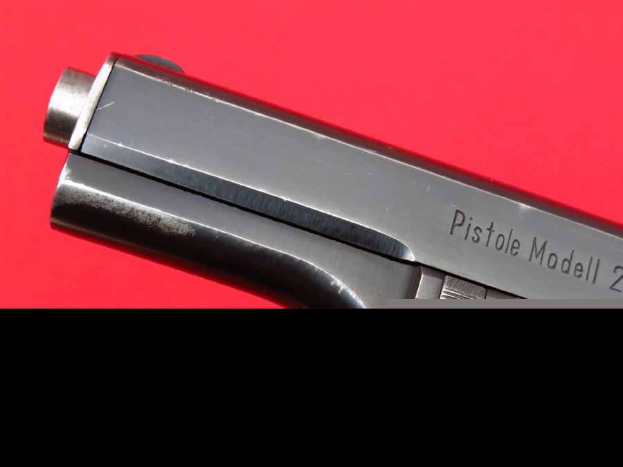 Cz P.Mod 27 Wwii Nazi Matching W/ Holster & Capture Paper...C&R, No Res ...