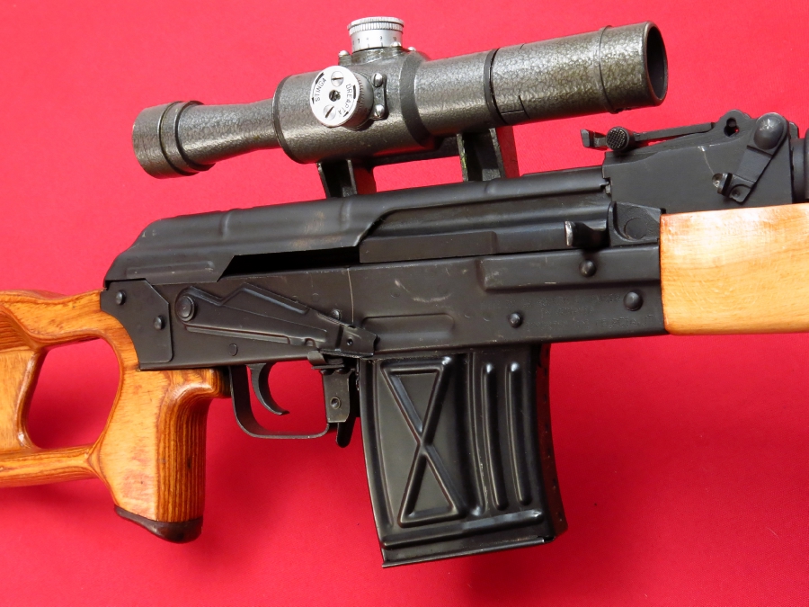 Romanian Psl-54c / Fpr Dragunov Semi-Auto Sniper Rifle W/ Lps-4x Scope ...