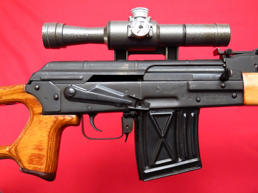 Romanian Psl-54c / Fpr Dragunov Semi-Auto Sniper Rifle W/ Lps-4x Scope ...