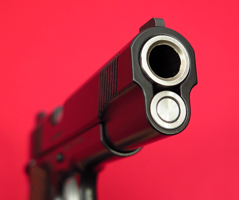 Kimber Custom Shop Gold Combat Ii 1911 Bushingless Bull Barrel, Ns ...