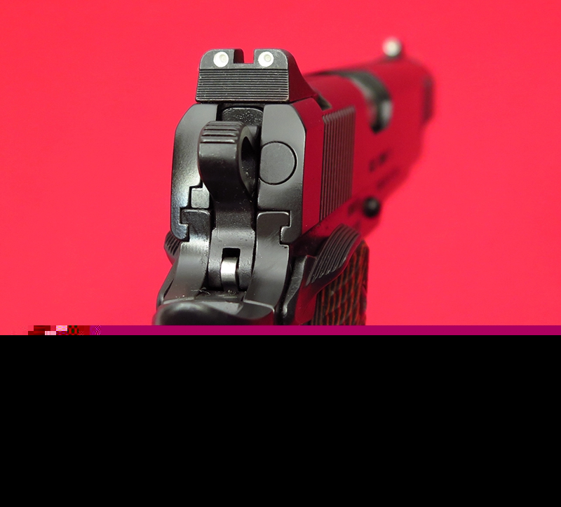 Kimber Custom Shop Gold Combat Ii 1911 Bushingless Bull Barrel, Ns ...