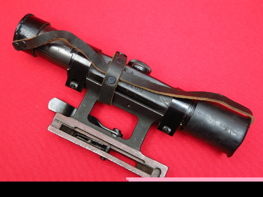 Wwii German Zf4 G43 Sniper Scope Complete W/ Original Mount & Matching ...