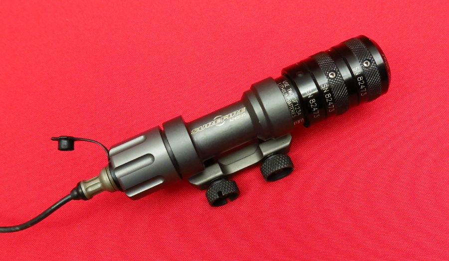 Surefire L72 Red Laser Sight Complete W/ Body & Mount...Xlnt Shape...No ...