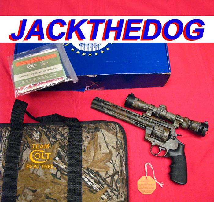 Colt - Realtree Anaconda .44 Magnum, Camo W/ Factory Scope...Unfired ...