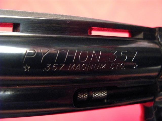 Colt - Python .357 Magnum Early Gun...Made 1958....Mint In The Original ...