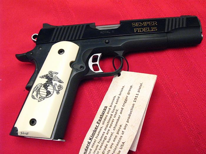 Kimber - Royal Ii .45 Acp Limited Edition Usmc Semper Fidelis....Mint ...
