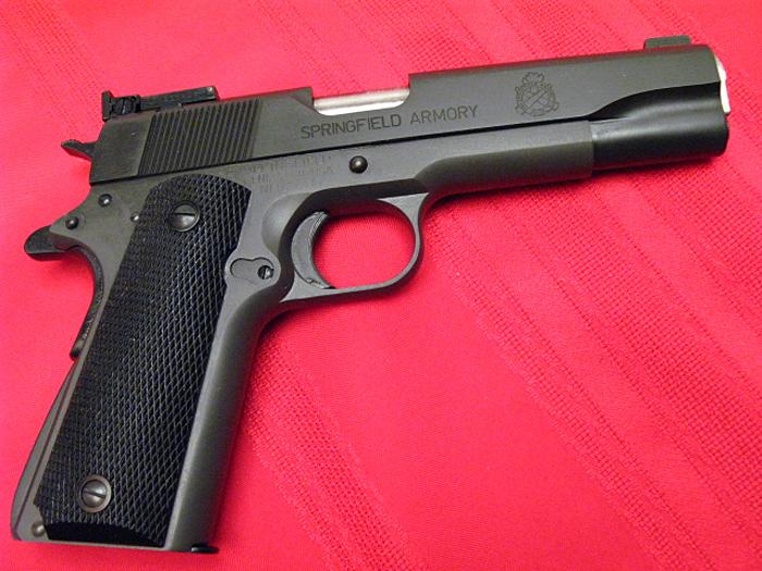 Springfield Armory - 1911a1 45...Model Pb9108l...W/ Bomar Sights...Like ...