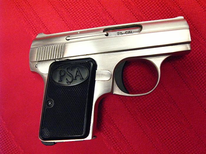 Precision Small Arms - Psa 25 Satin Nickel...Fn Authorized Baby ...