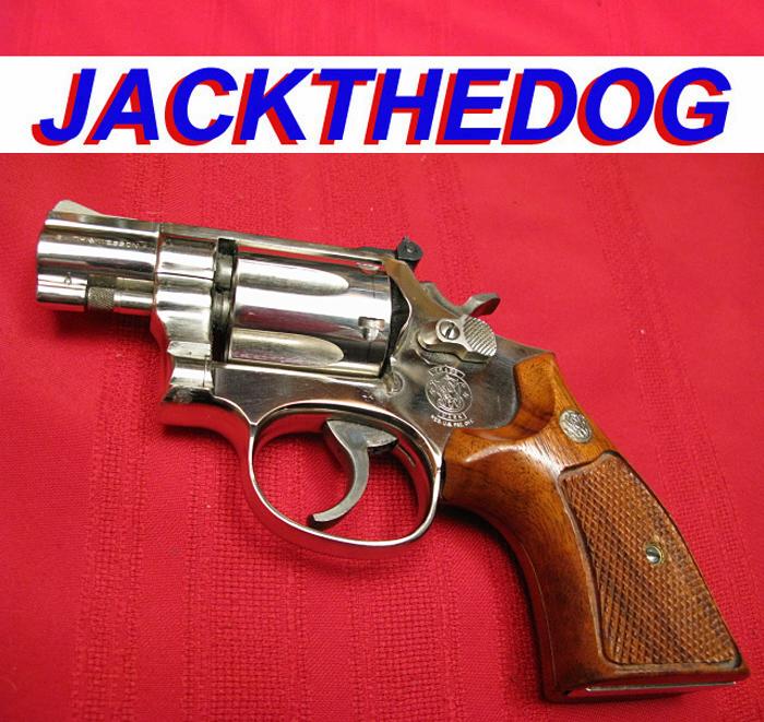 SMITH & WESSON - Model 15-4 2-Inch, Nickel Finish...Nice Shape & No ...