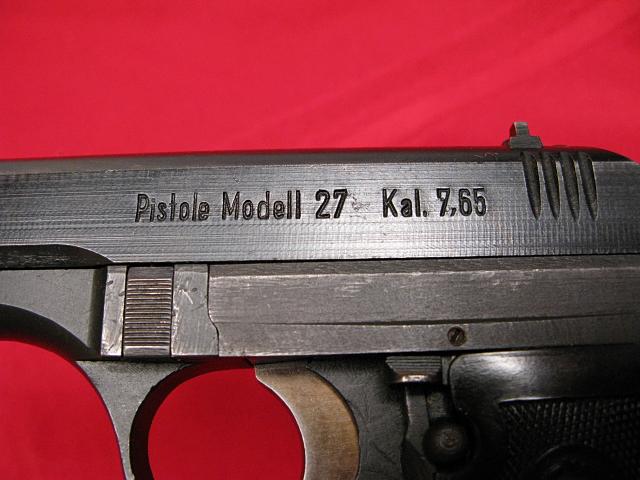 Cz - Model 27 P.Mod 27 Wwii Nazi Rig....All Original W/ Holster & 2 ...