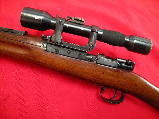 Swedish - M41b Sniper Rifle W/ Ajack 4x90 Scope & Can....Good Shape, C ...
