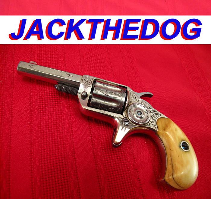 Colt - New Line .22 Revolver Made 1876....Factory Engraved W/ Ivory ...