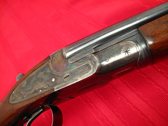 L.C. Smith - Ideal Grade .410 Gorgeous Case Colors, Sst, Mfd 1947 ...