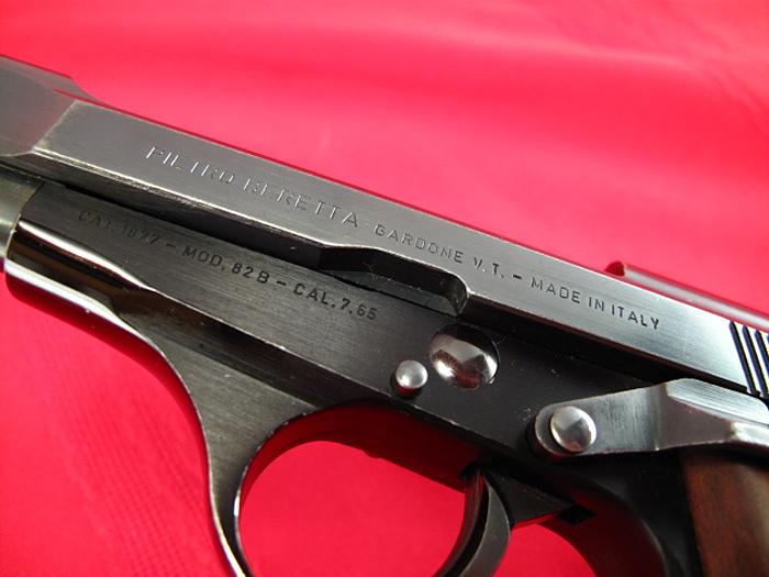 Beretta - Model 82-B 7,65mm .32 Acp...Rather Scarce Pistol, Mfd. 1981 ...