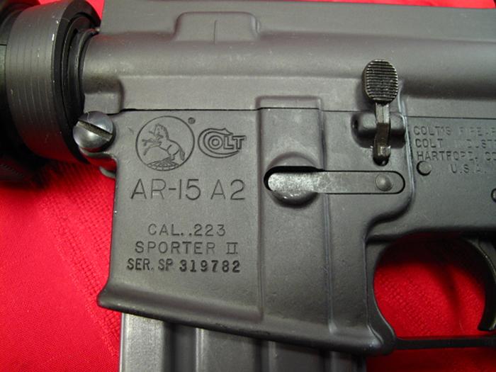 Colt - Ar-15 A2 Sporter Ii (R6500) Pre-Ban W/ Bayonet, Colt Scope ...