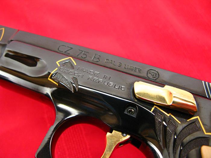 Cz - Model 75 30th Anniversary 9mm...Engraved W/ Gold Accents...Brand ...