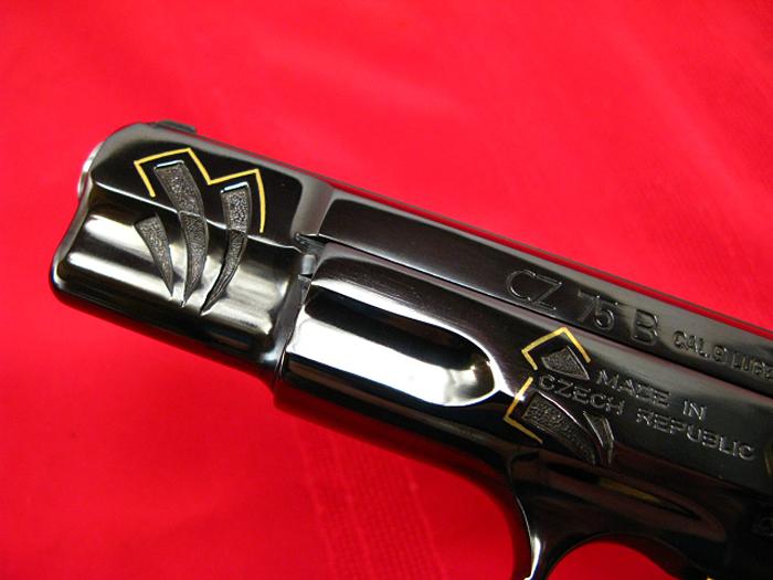 Cz - Model 75 30th Anniversary 9mm...Engraved W/ Gold Accents...Brand ...