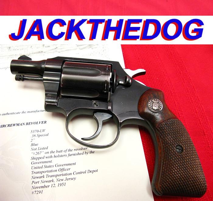 Colt - Aircrewman Super Rare Original U.S. Airforce Revolver W/ Factory ...