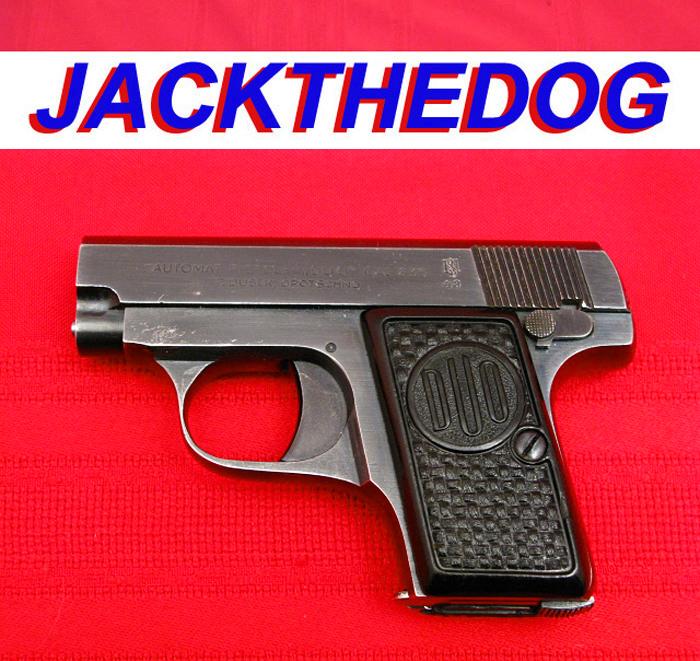 DUSEK - ''DUO'' Czech Pistol WWII era Mfd 1943...German GECO marked...C ...