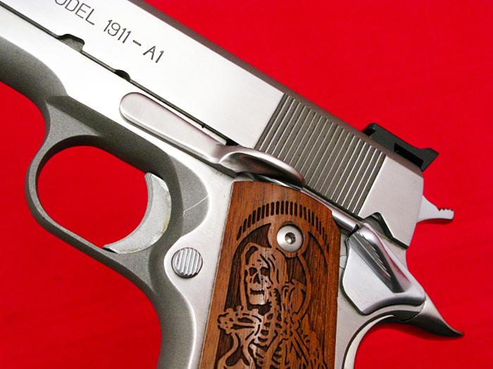 Springfield Armory - 1911a1 .45 Acp...Stainless W/ Custom Grips...Like ...