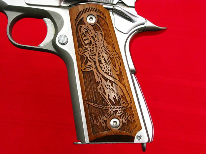 Springfield Armory - 1911a1 .45 Acp...Stainless W/ Custom Grips...Like ...